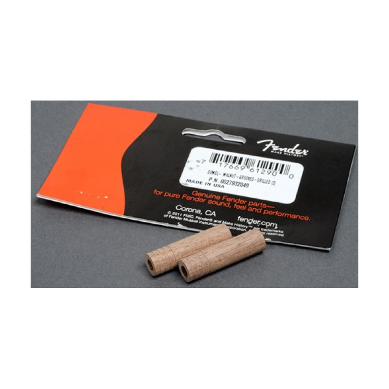 Fender Guitar Truss Rod Adjuster Walnut Wooden Dowels, Two 0027932049
